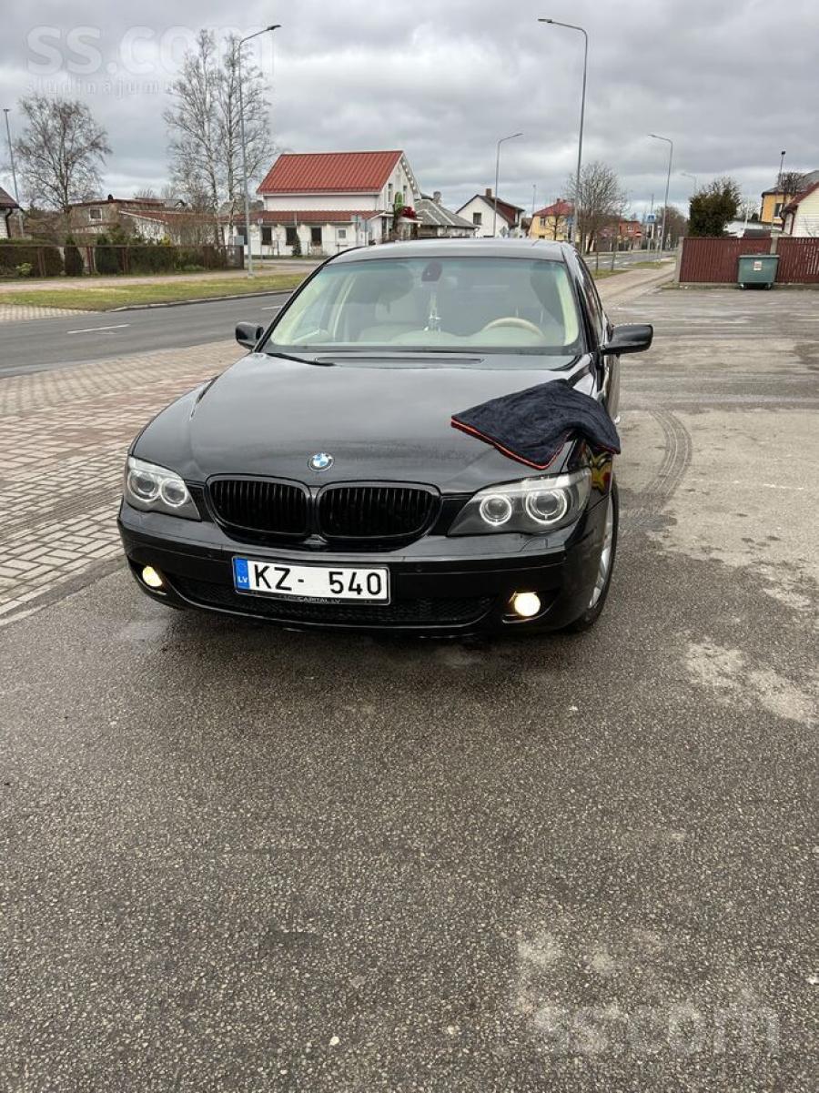 Melns BMW 730 2006 Liepāja, ar dzinēja tilpumu 3.00 L un nobraukumu 334 tūkst. km par 5995 €, foto 1 vietnē AUTOMOTO.COM.LV