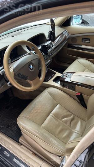 Melns BMW 730 2006 Liepāja, ar dzinēja tilpumu 3.00 L un nobraukumu 334 tūkst. km par 5995 €, foto 2 vietnē AUTOMOTO.COM.LV