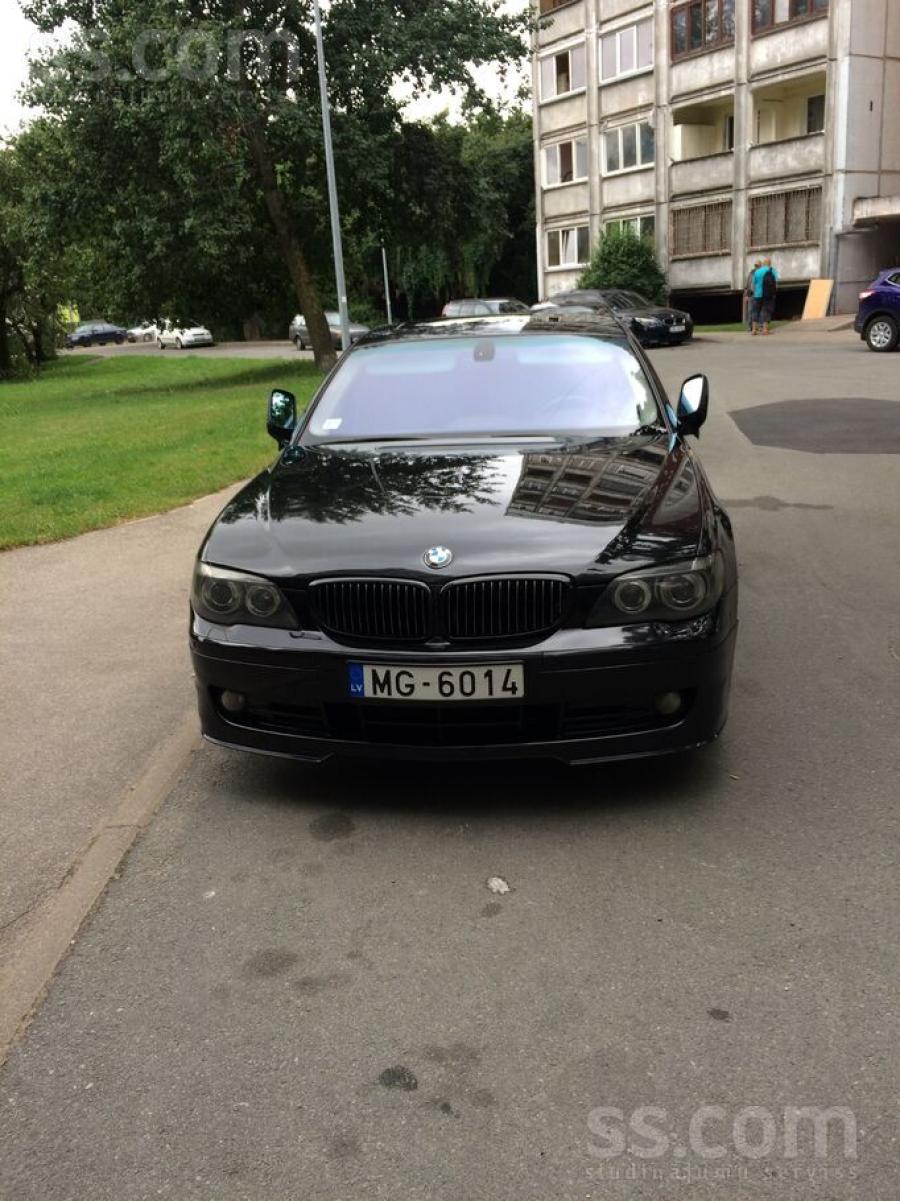 Black BMW 730 2006 in Riga, with an engine capacity of 3.00 L and mileage of 354 thousand km for 5700 €, photo 3 on AUTOMOTO.COM.LV