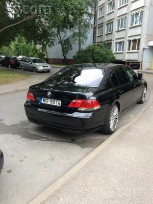 Black BMW 730 2006 in Riga, with an engine capacity of 3.00 L and mileage of 354 thousand km for 5700 €, photo 4 on AUTOMOTO.COM.LV