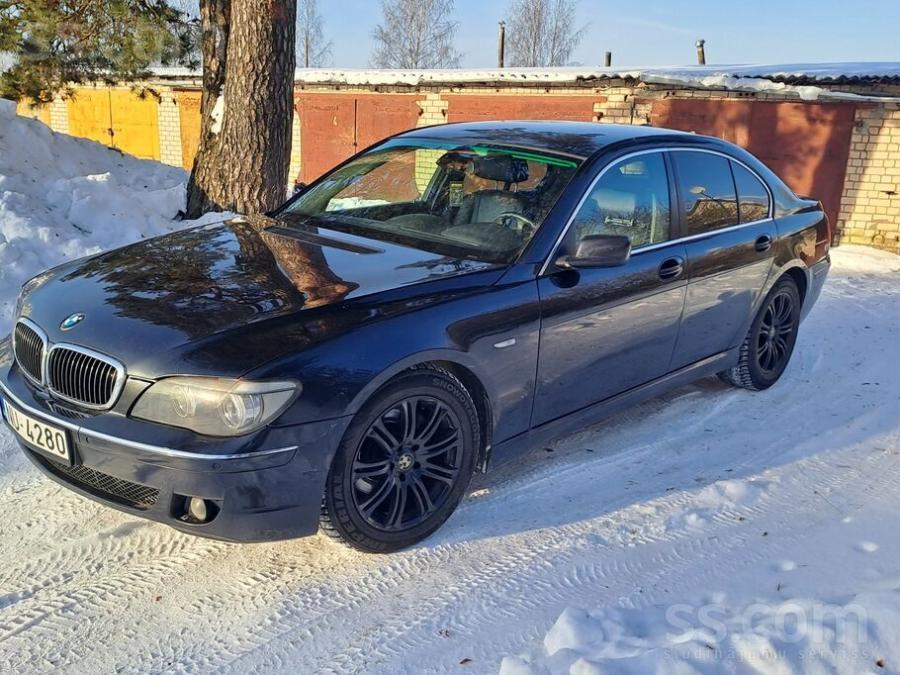 Melns BMW 730 2006 Jēkabpils, ar dzinēja tilpumu 3.00 L un nobraukumu 549 tūkst. km par 3350 €, foto 2 vietnē AUTOMOTO.COM.LV