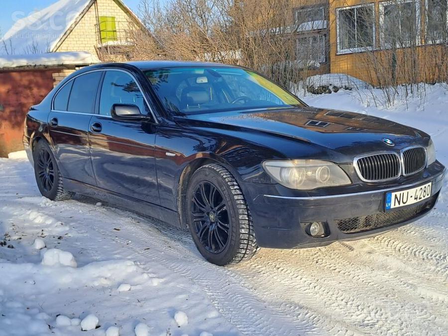 Melns BMW 730 2006 Jēkabpils, ar dzinēja tilpumu 3.00 L un nobraukumu 549 tūkst. km par 3350 €, foto 5 vietnē AUTOMOTO.COM.LV