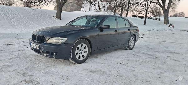 Melns BMW 730 2006 Kauņa, ar dzinēja tilpumu 3.00 L un nobraukumu 296 tūkst. km par 7700 €, foto 1 vietnē AUTOMOTO.COM.LV