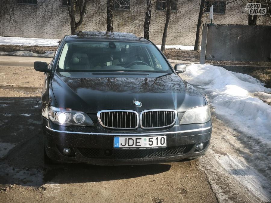 Black BMW 730 2006 in Telschi, with an engine capacity of 3.00 L and mileage of 330 thousand km for 3000 €, photo 2 on AUTOMOTO.COM.LV