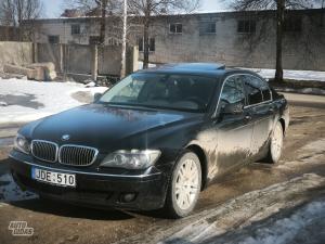 Black BMW 730 2006 in Telschi, with an engine capacity of 3.00 L and mileage of 330 thousand km for 3000 €, photo 4 on AUTOMOTO.COM.LV