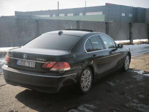 Black BMW 730 2006 in Telschi, with an engine capacity of 3.00 L and mileage of 330 thousand km for 3000 €, photo 5 on AUTOMOTO.COM.LV