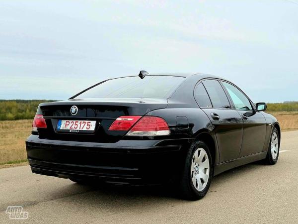 Black BMW 730 2006 in Kaunas, with an engine capacity of 3.00 L and mileage of 410 thousand km for 3250 €, photo 5 on AUTOMOTO.COM.LV