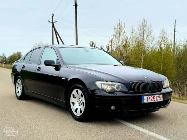 Black BMW 730 2006 in Kaunas, with an engine capacity of 3.00 L and mileage of 410 thousand km for 3250 €, photo 7 on AUTOMOTO.COM.LV