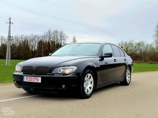 Black BMW 730 2006 in Kaunas, with an engine capacity of 3.00 L and mileage of 410 thousand km for 3250 €, photo 8 on AUTOMOTO.COM.LV