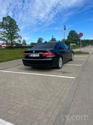Black BMW 730 2006 in Riga, with an engine capacity of 3.00 L and mileage of 419 thousand km for 4900 €, photo 3 on AUTOMOTO.COM.LV