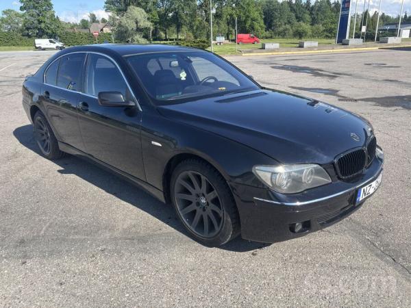 Melns BMW 730 2006 Cēsis, ar dzinēja tilpumu 3.00 L un nobraukumu 316 tūkst. km par 3700 €, foto 1 vietnē AUTOMOTO.COM.LV