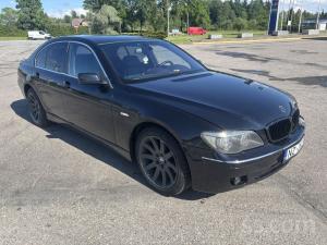 Melns BMW 730 2006 Cēsis, ar dzinēja tilpumu 3.00 L un nobraukumu 316 tūkst. km par 3700 €, foto  vietnē AUTOMOTO.COM.LV