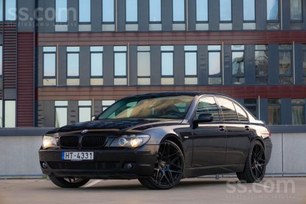 Melns BMW 730 2006 Rīga, ar dzinēja tilpumu 3.00 L un nobraukumu 320 tūkst. km par 4300 €, foto 1 vietnē AUTOMOTO.COM.LV