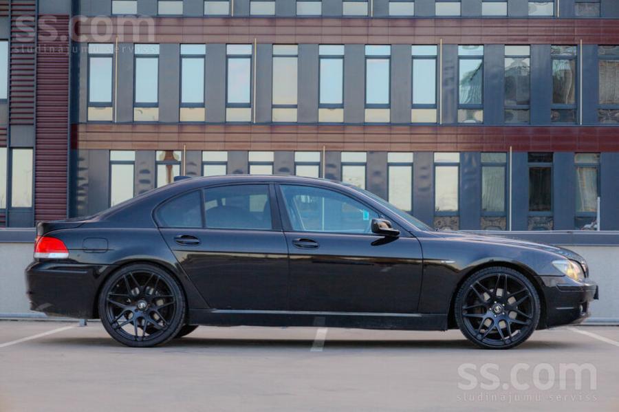 Melns BMW 730 2006 Rīga, ar dzinēja tilpumu 3.00 L un nobraukumu 320 tūkst. km par 4300 €, foto 7 vietnē AUTOMOTO.COM.LV
