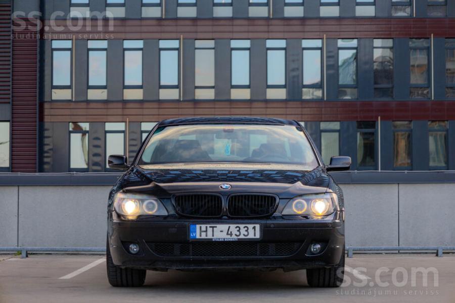 Melns BMW 730 2006 Rīga, ar dzinēja tilpumu 3.00 L un nobraukumu 320 tūkst. km par 4300 €, foto 9 vietnē AUTOMOTO.COM.LV