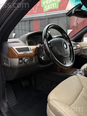 Black BMW 730 2006 in Kuldiga, with an engine capacity of 3.00 L and mileage of 290 thousand km for 6250 €, photo 7 on AUTOMOTO.COM.LV