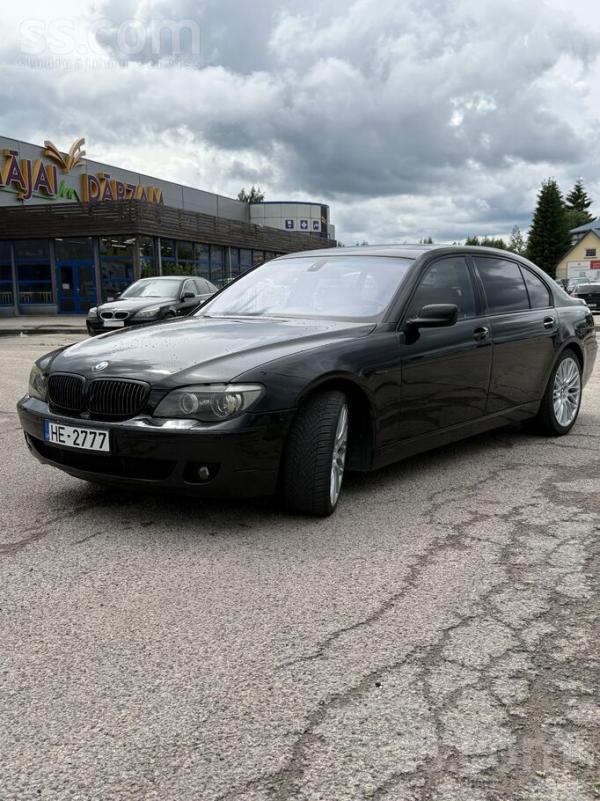 Melns BMW 730 2006 Kuldīga, ar dzinēja tilpumu 3.00 L un nobraukumu 290 tūkst. km par 6250 €, foto 2 vietnē AUTOMOTO.COM.LV
