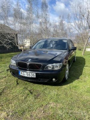 Melns BMW 730 2006 Preiļi, ar dzinēja tilpumu 3.00 L un nobraukumu 450 tūkst. km par 3995 €, foto  vietnē AUTOMOTO.COM.LV