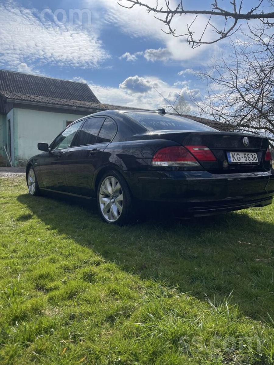 Melns BMW 730 2006 Preiļi, ar dzinēja tilpumu 3.00 L un nobraukumu 450 tūkst. km par 3995 €, foto 5 vietnē AUTOMOTO.COM.LV