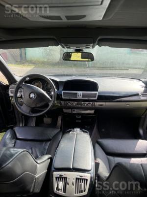 Melns BMW 730 2006 Preiļi, ar dzinēja tilpumu 3.00 L un nobraukumu 450 tūkst. km par 3995 €, foto 7 vietnē AUTOMOTO.COM.LV