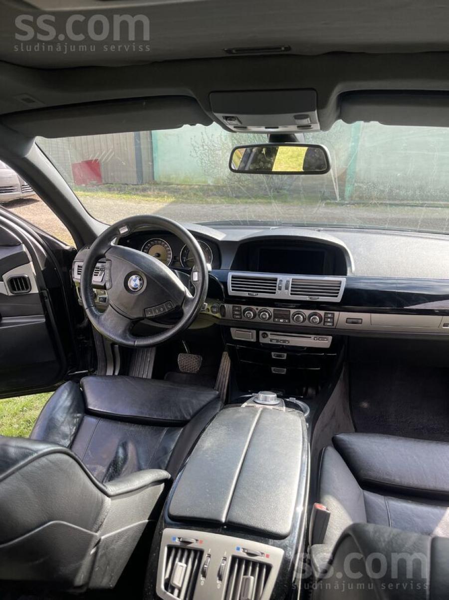 Melns BMW 730 2006 Preiļi, ar dzinēja tilpumu 3.00 L un nobraukumu 450 tūkst. km par 3995 €, foto 9 vietnē AUTOMOTO.COM.LV