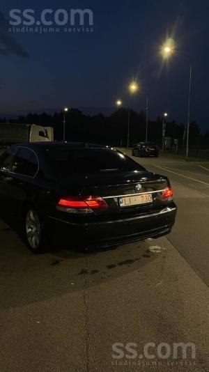 Melns BMW 730 2006 Rīga, ar dzinēja tilpumu 3.00 L un nobraukumu 360 tūkst. km par 5200 €, foto 4 vietnē AUTOMOTO.COM.LV