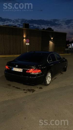 Melns BMW 730 2006 Rīga, ar dzinēja tilpumu 3.00 L un nobraukumu 360 tūkst. km par 5200 €, foto 5 vietnē AUTOMOTO.COM.LV