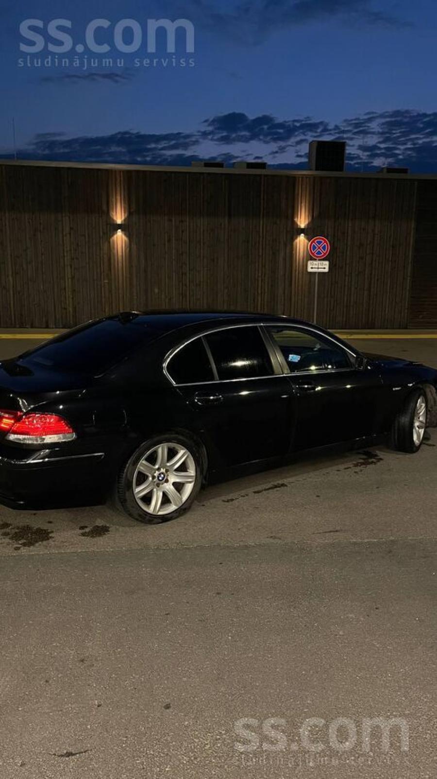 Melns BMW 730 2006 Rīga, ar dzinēja tilpumu 3.00 L un nobraukumu 360 tūkst. km par 5200 €, foto 6 vietnē AUTOMOTO.COM.LV