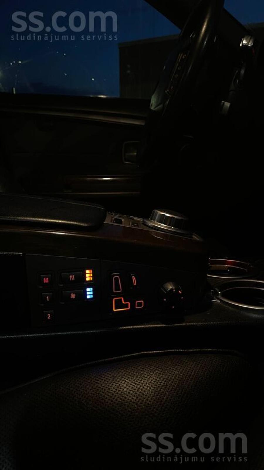 Melns BMW 730 2006 Rīga, ar dzinēja tilpumu 3.00 L un nobraukumu 360 tūkst. km par 5200 €, foto 11 vietnē AUTOMOTO.COM.LV