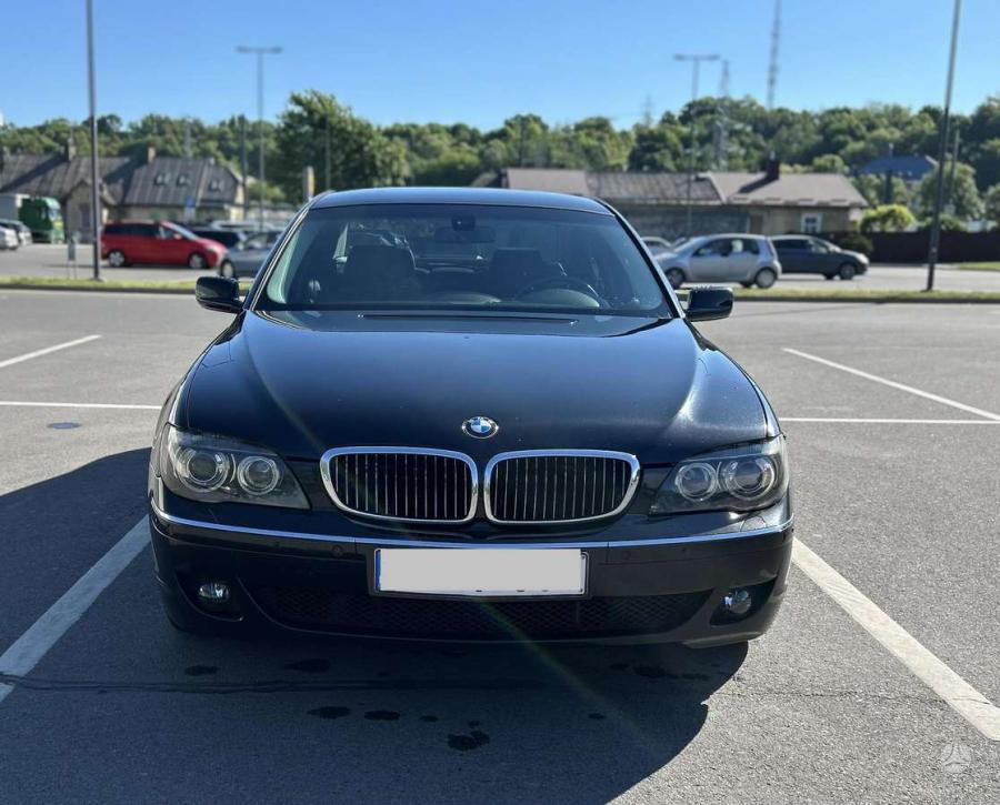 Black BMW 730 2006 in Kaunas, with an engine capacity of 2.99 L and mileage of 316 thousand km for 4850 €, photo 4 on AUTOMOTO.COM.LV