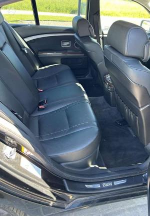 Black BMW 730 2006 in Kaunas, with an engine capacity of 2.99 L and mileage of 316 thousand km for 4850 €, photo 10 on AUTOMOTO.COM.LV