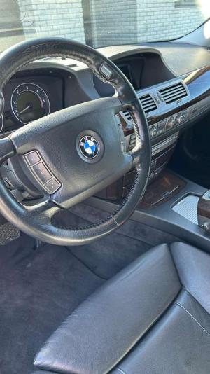 Black BMW 730 2006 in Kaunas, with an engine capacity of 2.99 L and mileage of 316 thousand km for 4850 €, photo 14 on AUTOMOTO.COM.LV
