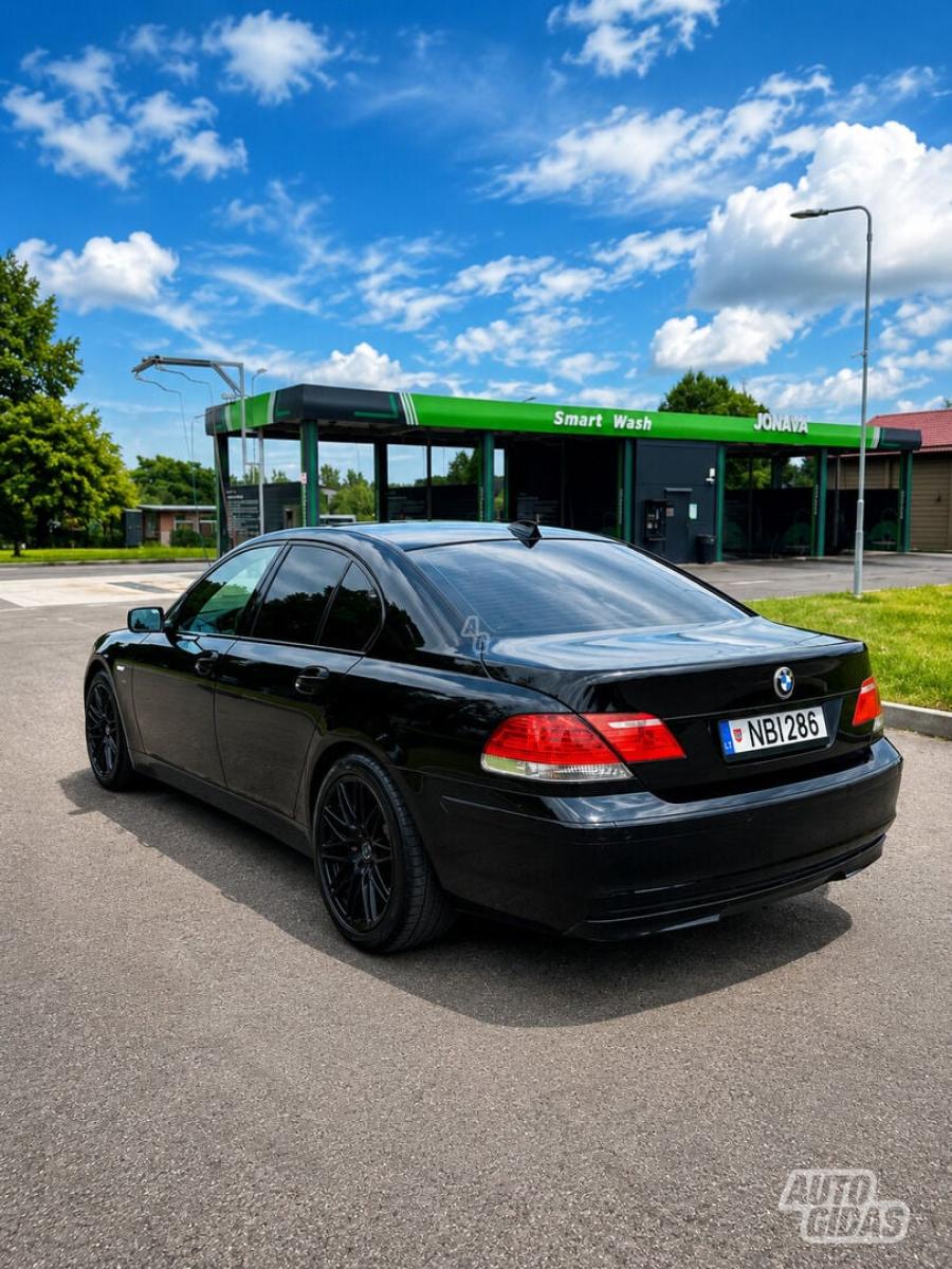 Черный БМВ 730 2006 в Ионава, объемом двигателя 3.00 л и пробегом 250 тыс. км за 4600 €, фото 6 на AUTOMOTO.COM.LV