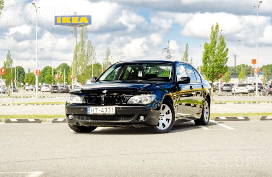 Melns BMW 730 2006 Rīga, ar dzinēja tilpumu 3.00 L un nobraukumu 320 tūkst. km par 2990 €, foto 5 vietnē AUTOMOTO.COM.LV