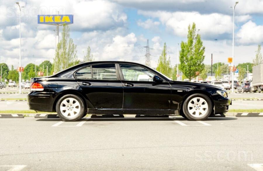 Melns BMW 730 2006 Rīga, ar dzinēja tilpumu 3.00 L un nobraukumu 320 tūkst. km par 2990 €, foto 10 vietnē AUTOMOTO.COM.LV