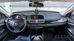 Melns BMW 730 2006 Rīga, ar dzinēja tilpumu 3.00 L un nobraukumu 320 tūkst. km par 2990 €, foto 13 vietnē AUTOMOTO.COM.LV