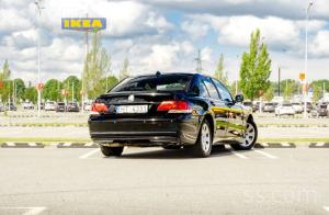 Черный БМВ 730 2006 в Рига, объемом двигателя 3.00 л и пробегом 320 тыс. км за 2793 €, фото 6 на AUTOMOTO.COM.LV
