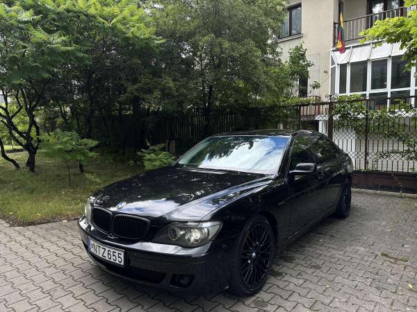 Melns BMW 730 2006 Viļņa, ar dzinēja tilpumu 2.99 L un nobraukumu 410 tūkst. km par 5200 €, foto 6 vietnē AUTOMOTO.COM.LV