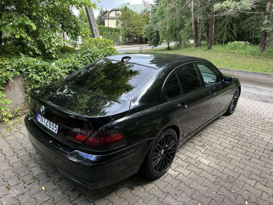 Melns BMW 730 2006 Viļņa, ar dzinēja tilpumu 2.99 L un nobraukumu 410 tūkst. km par 5200 €, foto 10 vietnē AUTOMOTO.COM.LV