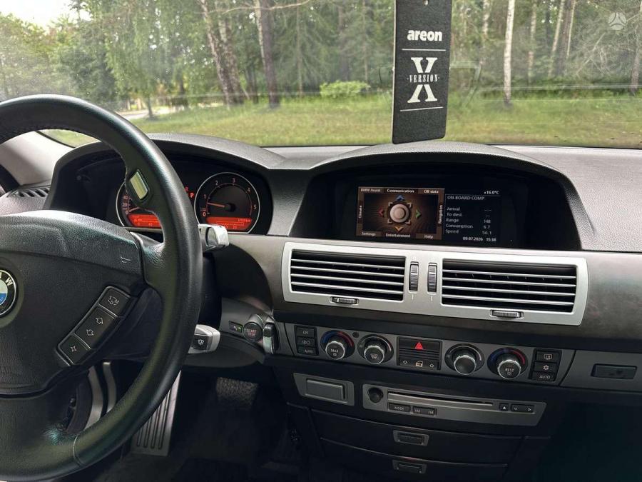 Melns BMW 730 2006 Viļņa, ar dzinēja tilpumu 2.99 L un nobraukumu 410 tūkst. km par 5200 €, foto 46 vietnē AUTOMOTO.COM.LV