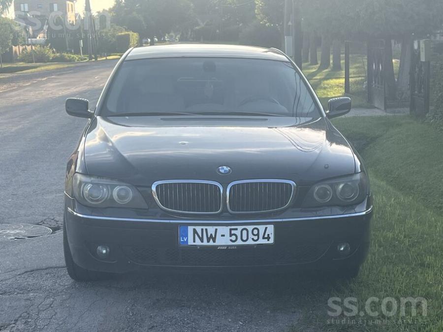 Черный БМВ 730 2006 в Елгава, объемом двигателя 3.00 л и пробегом 419 тыс. км за 4500 €, фото 1 на AUTOMOTO.COM.LV