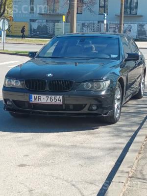Black BMW 730 2006 in Riga, with an engine capacity of 4.00 L and mileage of 280 thousand km for 3000 €, photo  on AUTOMOTO.COM.LV