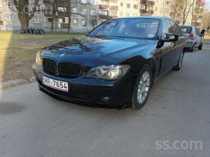 Black BMW 730 2006 in Riga, with an engine capacity of 4.00 L and mileage of 280 thousand km for 3000 €, photo 6 on AUTOMOTO.COM.LV