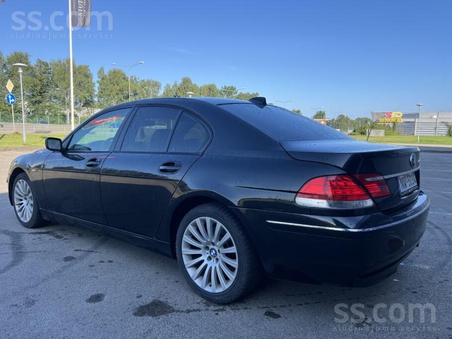 Melns BMW 730 2006 Rīga, ar dzinēja tilpumu 3.00 L un nobraukumu 422 tūkst. km par 4950 €, foto 4 vietnē AUTOMOTO.COM.LV
