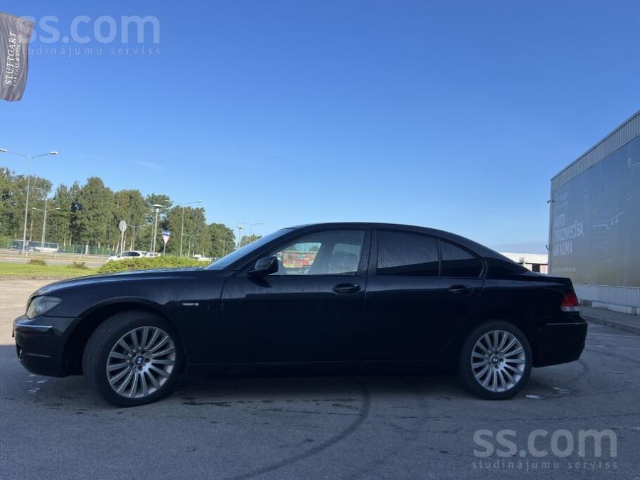 Melns BMW 730 2006 Rīga, ar dzinēja tilpumu 3.00 L un nobraukumu 422 tūkst. km par 4950 €, foto 6 vietnē AUTOMOTO.COM.LV