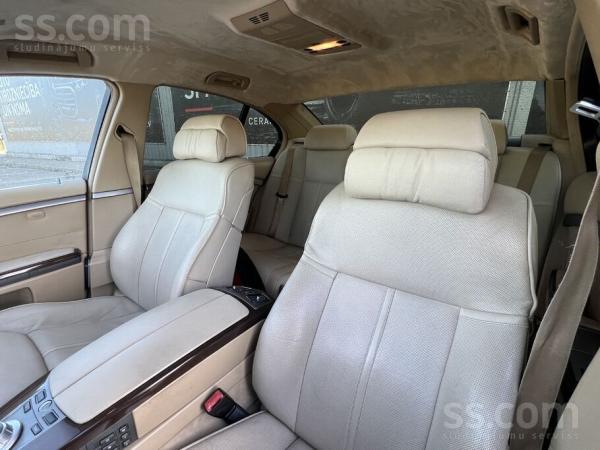Melns BMW 730 2006 Rīga, ar dzinēja tilpumu 3.00 L un nobraukumu 422 tūkst. km par 4950 €, foto 7 vietnē AUTOMOTO.COM.LV