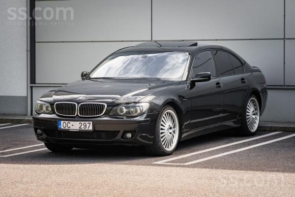 Black BMW 730 2006 in Riga, with an engine capacity of 3.00 L and mileage of 379 thousand km for 5500 €, photo 1 on AUTOMOTO.COM.LV