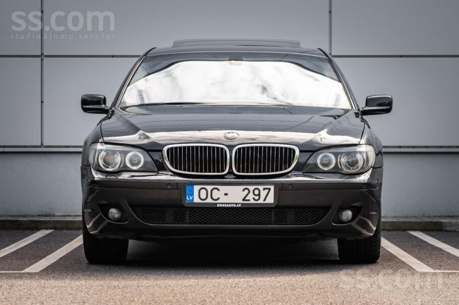 Melns BMW 730 2006 Rīga, ar dzinēja tilpumu 3.00 L un nobraukumu 379 tūkst. km par 5500 €, foto 3 vietnē AUTOMOTO.COM.LV