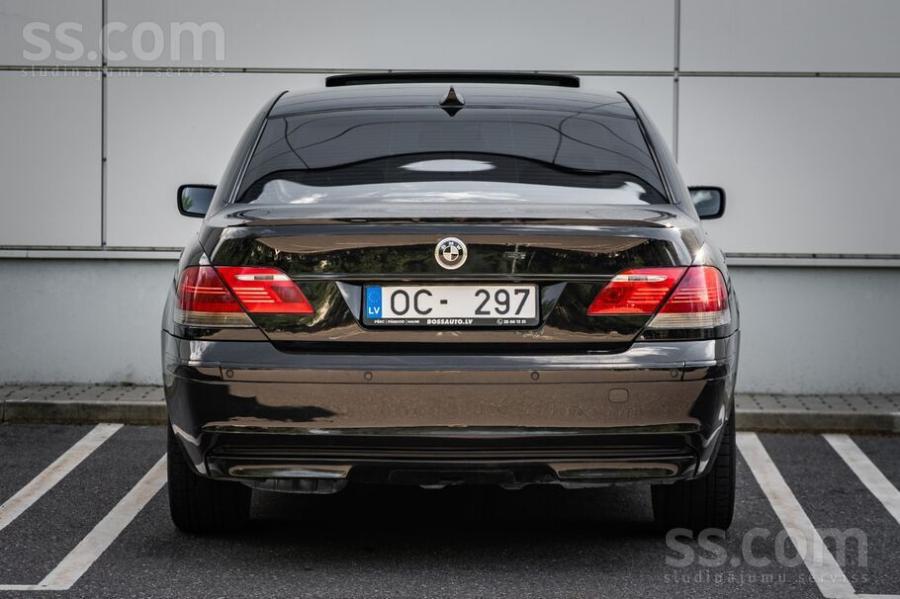 Melns BMW 730 2006 Rīga, ar dzinēja tilpumu 3.00 L un nobraukumu 379 tūkst. km par 5500 €, foto 6 vietnē AUTOMOTO.COM.LV