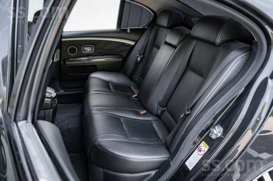 Melns BMW 730 2006 Rīga, ar dzinēja tilpumu 3.00 L un nobraukumu 379 tūkst. km par 5500 €, foto 11 vietnē AUTOMOTO.COM.LV